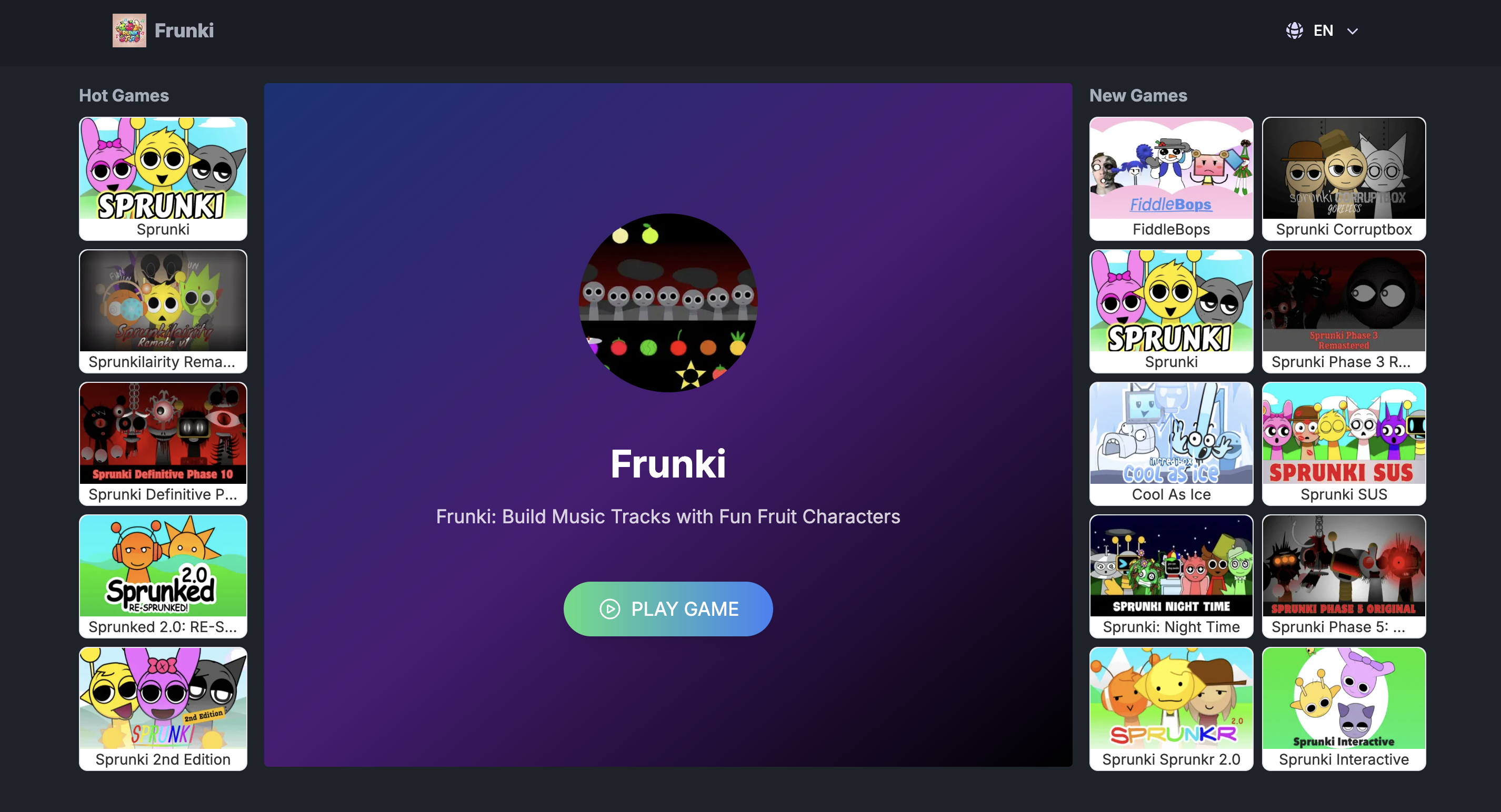Frunki UPD 12: Dive into the Incredibox-Inspired Game Experience