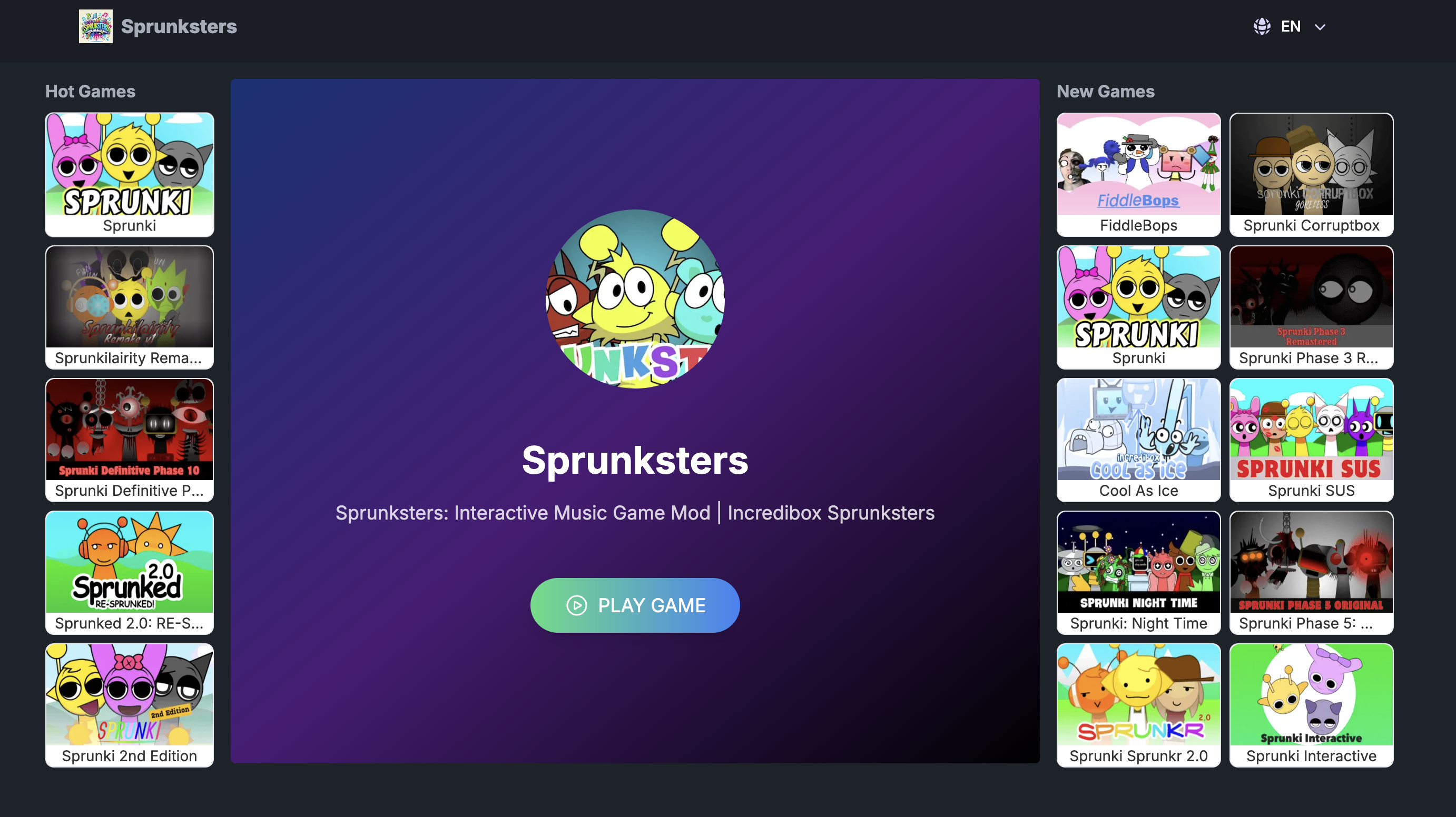 Sprunksters: Create Music with Nostalgic Fun Online
